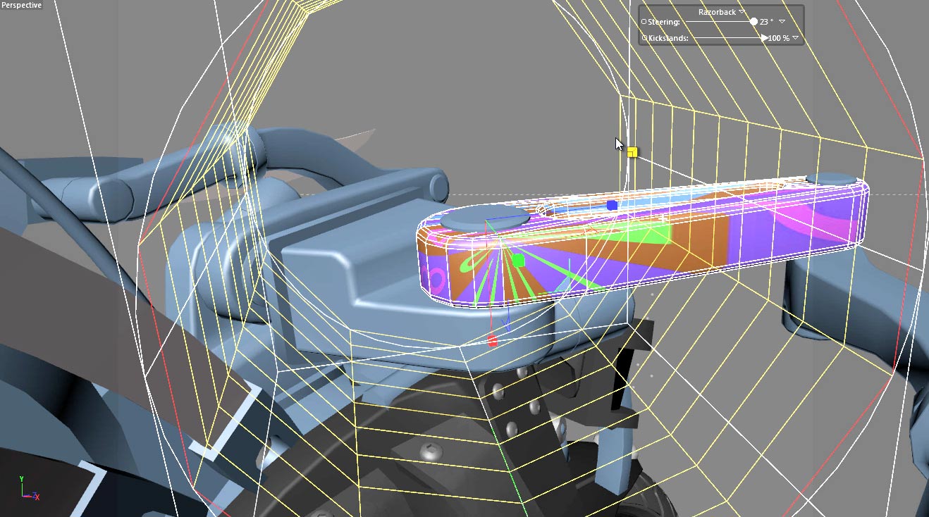 The Razorback – Part 41: UV Mapping The Large Arms – jamie3d